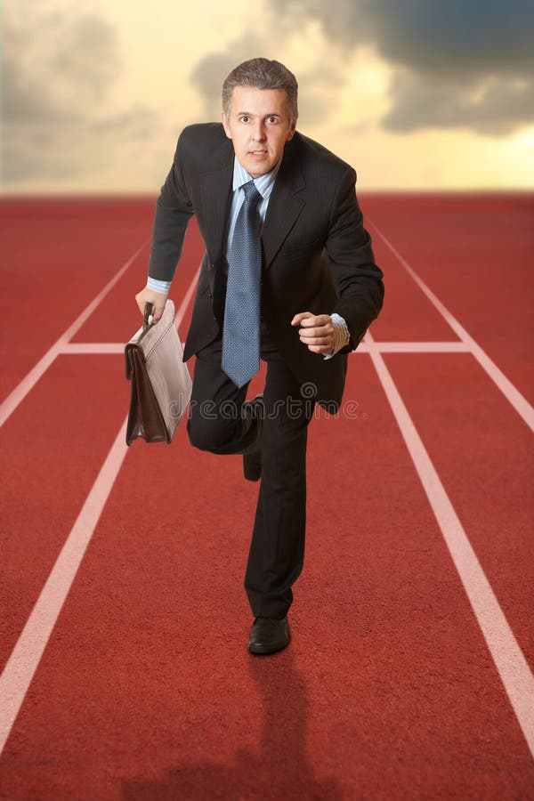 Business competition stock photo. Image of standing, move - 14152876