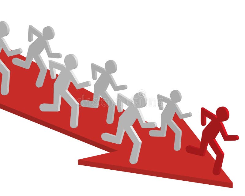 Business Competition, Business People Competing among Themselves ...