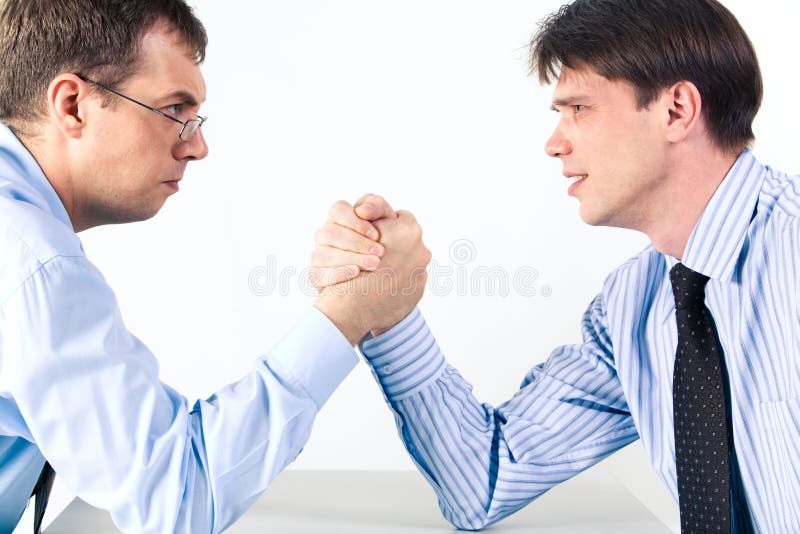 Business competition stock image. Image of compete, fight - 20976269