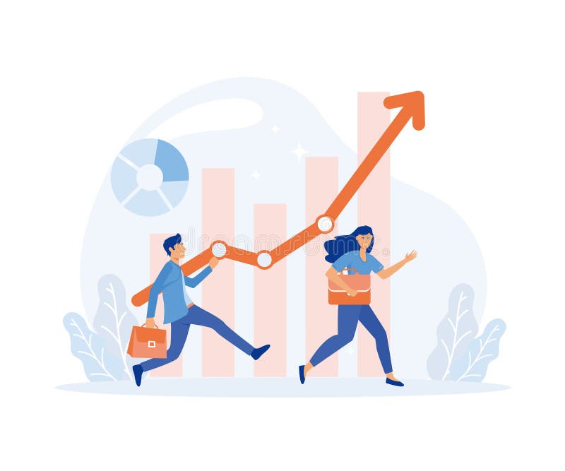 Business Competition, Business People Competitive with Business on ...