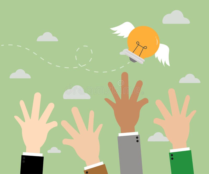 Business competition idea. stock illustration. Illustration of winner ...