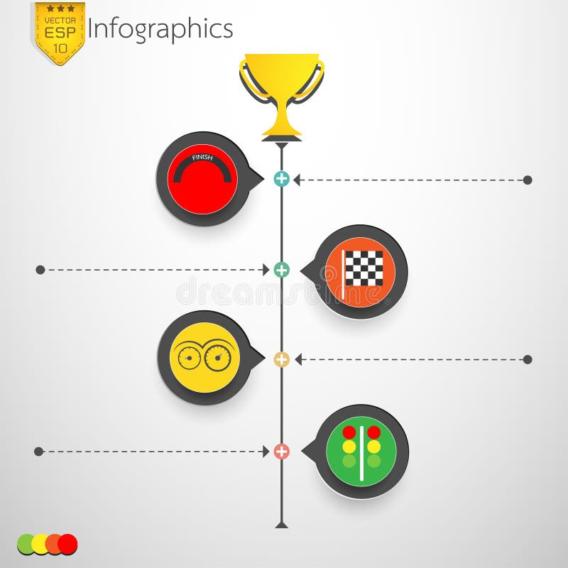 Business Competition Idea Infographic Modern Design. Stock Vector ...