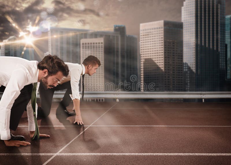 Business competition stock image. Image of rivalry, opportunity - 73567117