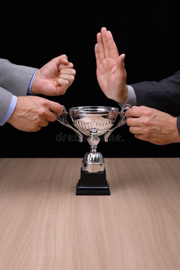 Business Competition Tug of War Stock Photo - Image of holding ...
