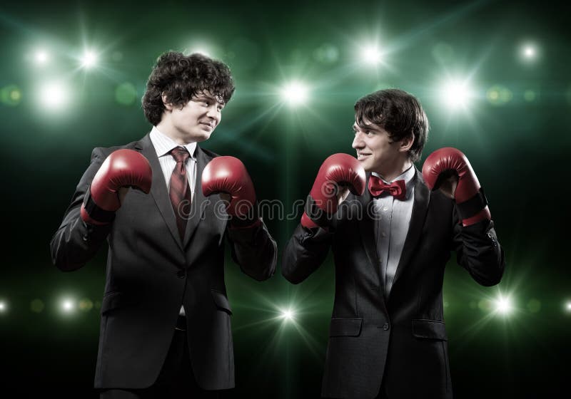 Business competition stock illustration. Illustration of fight - 51966657