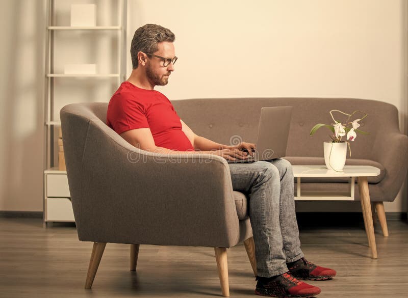 Business Computer Communication. Modern Technology. Check Email Stock ...