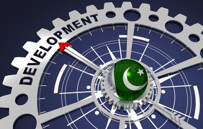 Global Business and Economic Solutions Concept. 3D Illustration Stock ...