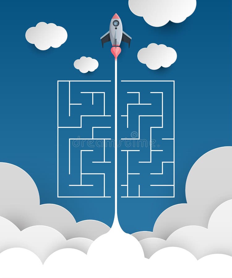 The Solution of the Problem. Correct Solution Stock Illustration ...