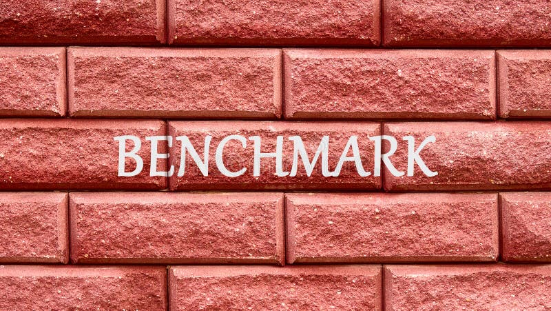 Business Concept of Benchmark. a Word BENCHMARK Written on the Red ...