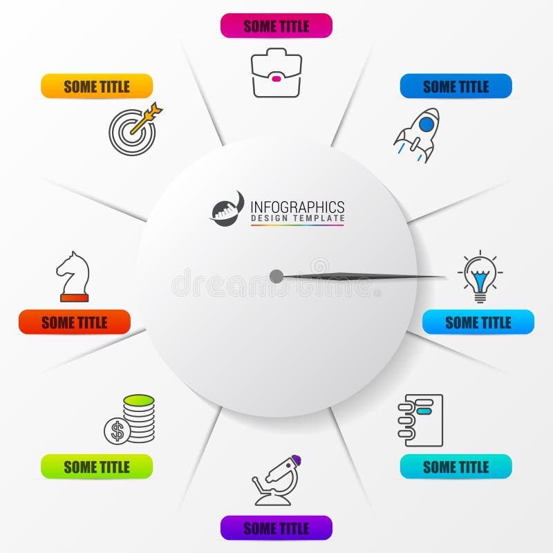 Clock Infographic Template Stock Illustrations – 4,972 Clock ...