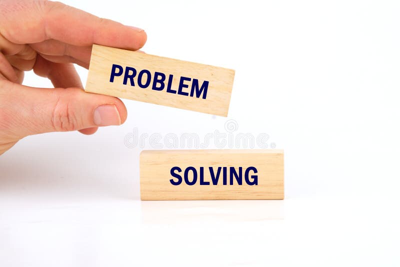 Business Concept. Conceptual Phrase, Words, Text PROBLEM SOLVING ...
