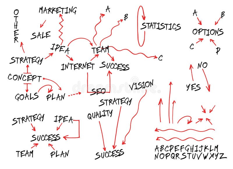 Hand Drawn Dash Design Elements Stock Illustrations – 1,029 Hand Drawn ...