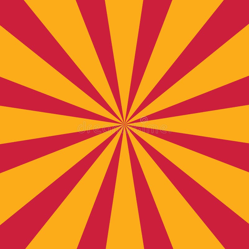 Sunburst with Yellow and Orange Pastel Color for Rays and Beams ...