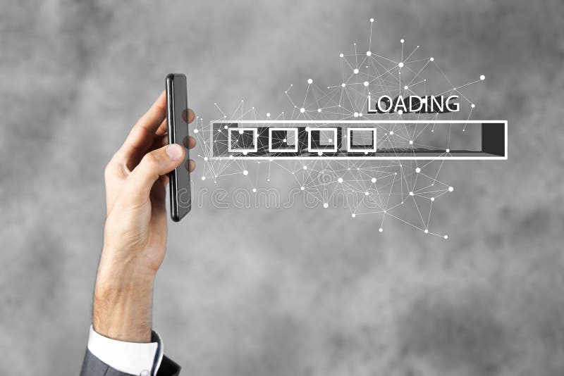 Business Concept Fast Download Internet Stock Photo - Image of business ...