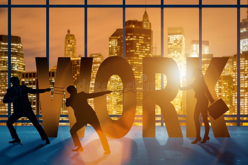 The Business Concept of Hard Work Stock Photo - Image of cooperation ...