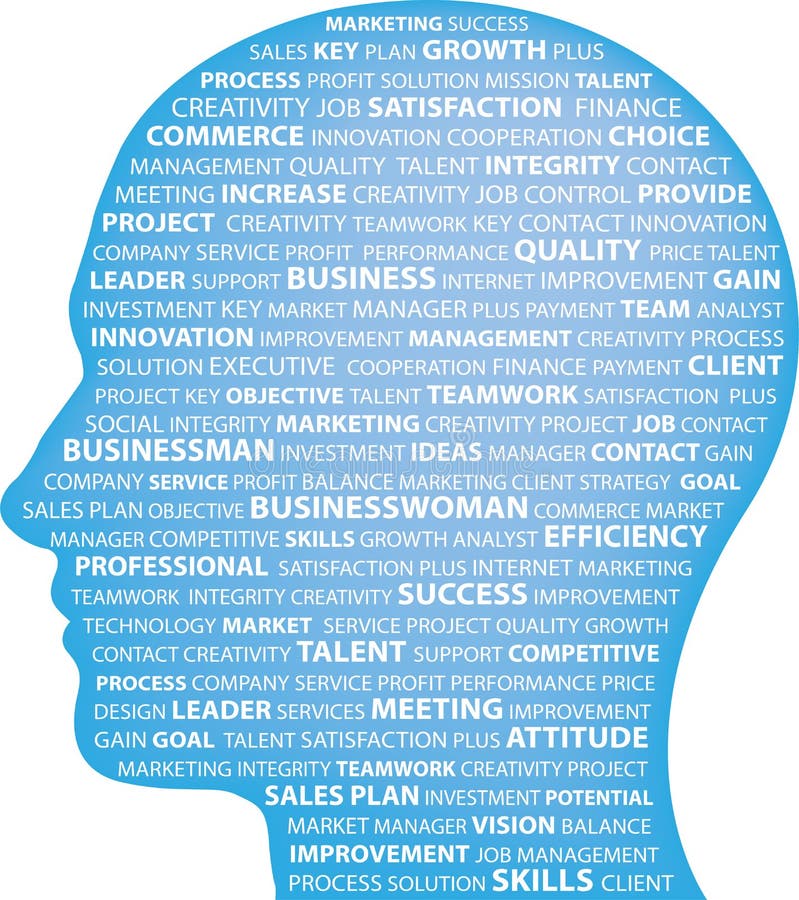 Business brain stock vector. Illustration of professional - 31864971