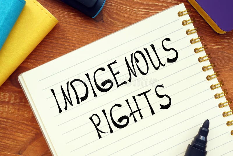Business Concept about INDIGENOUS RIGHTS Question Marks with Sign on ...