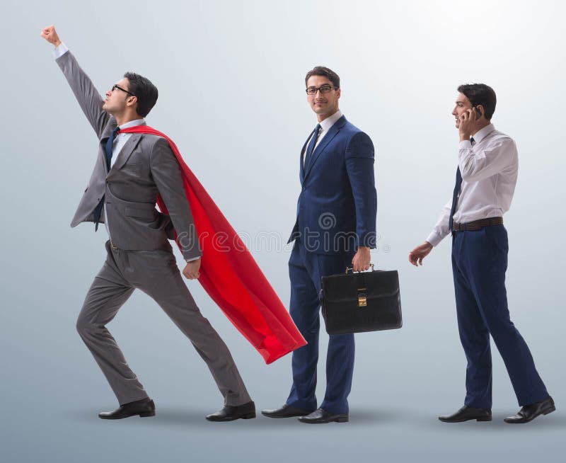 Business Concept with Man Progressing through Stages Stock Photo ...