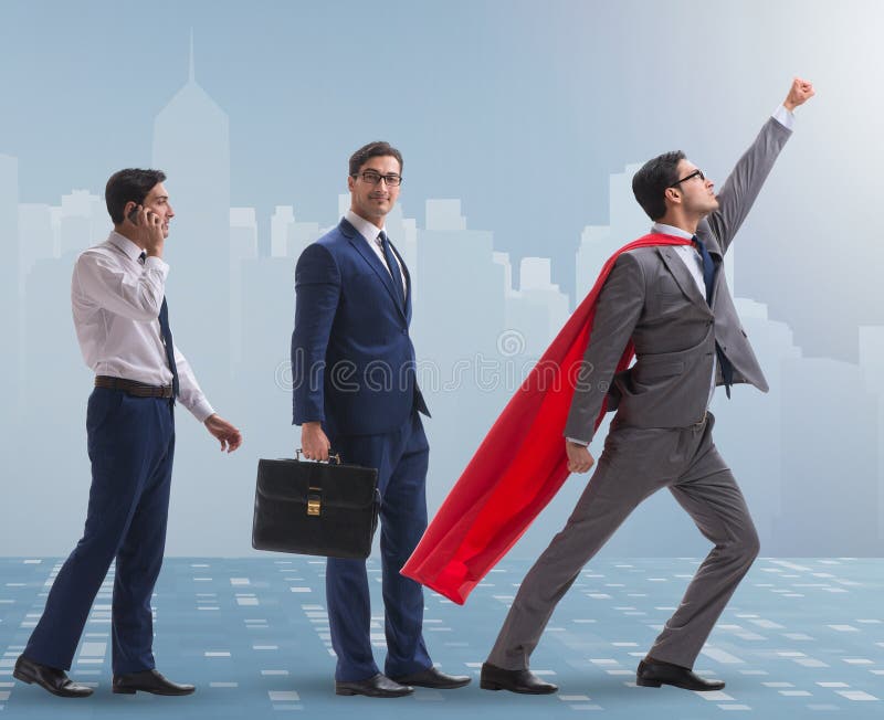 Business Concept with Man Progressing through Stages Stock Photo ...