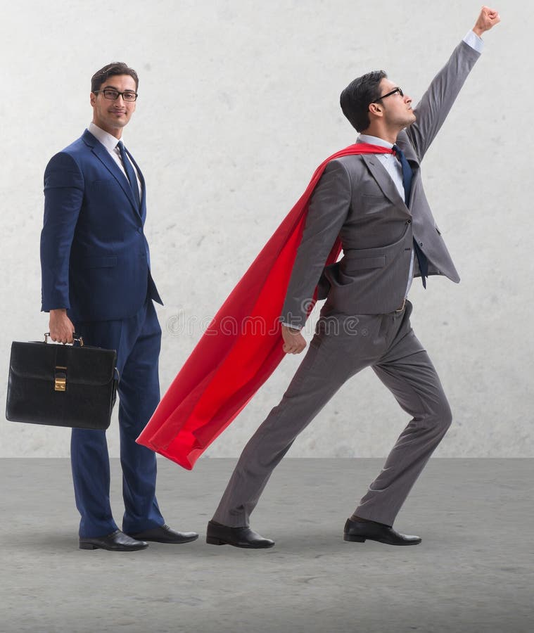 Business Concept with Man Progressing through Stages Stock Image ...