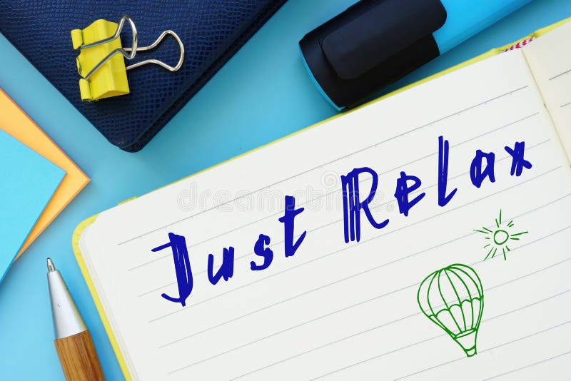 Just relax! stock image. Image of relaxing, calm, future - 297959