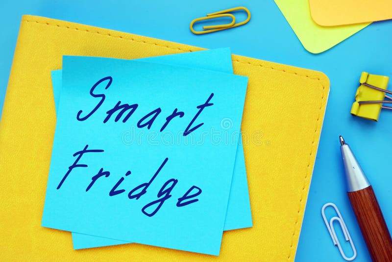 Smart Fridge, with Built-in Cameras and Sensors To Capture Food ...