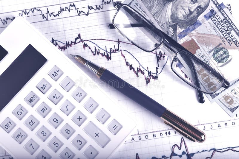 Business Concept with Money and Documents Stock Photo - Image of ...