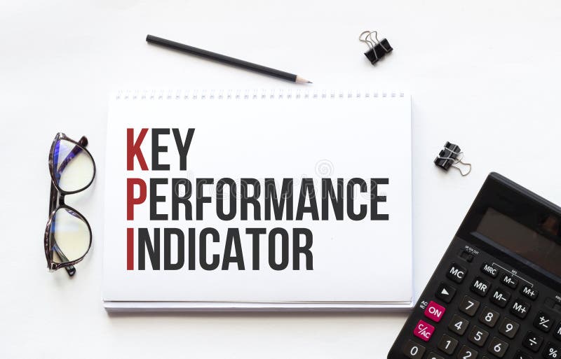 Business Concept. Notebook with Text KEY PERFORMANCE INDICATOR Sheet of ...