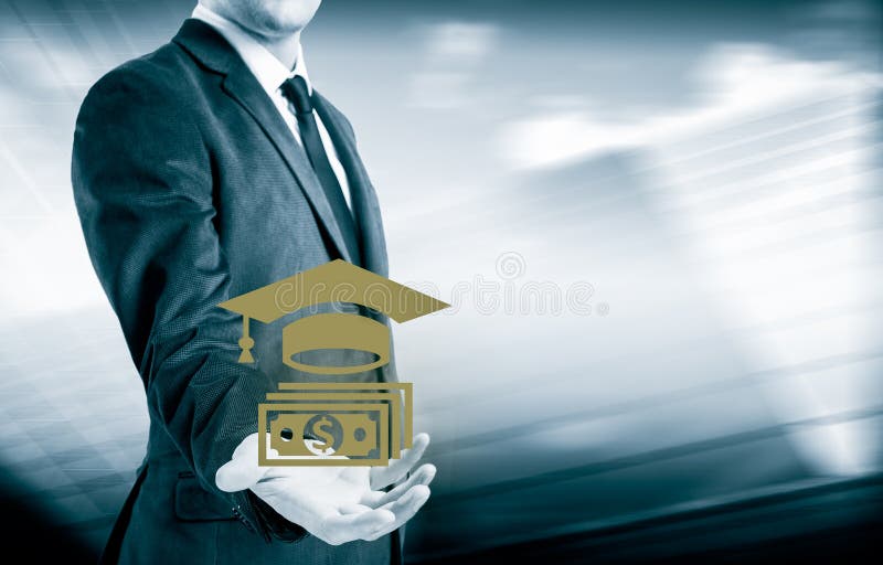 The Business Concept of Obtaining Success through Training Stock Image ...