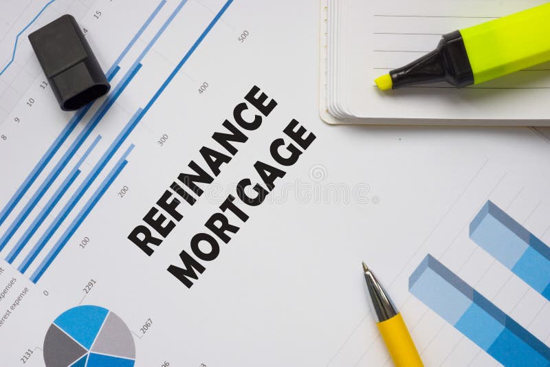 Refinance Mortgage Application Form Concept Stock Photo - Image of ...