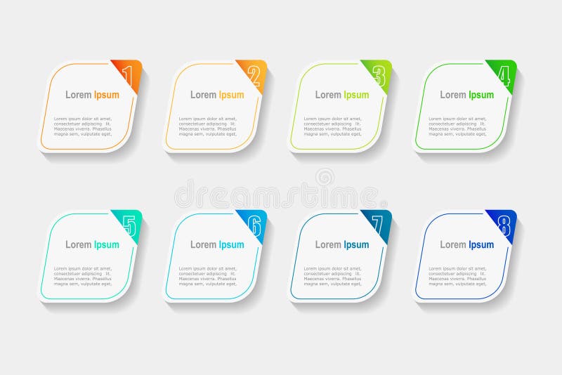 8 Steps Infographics Stock Illustrations – 2,487 8 Steps Infographics ...