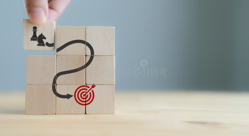 Business Concept of Strategies, Goals, Success, Ambition, Achievement ...