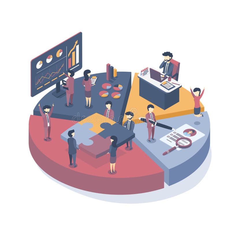 Business Concept of the Structure of Interaction in the Company. Stock ...