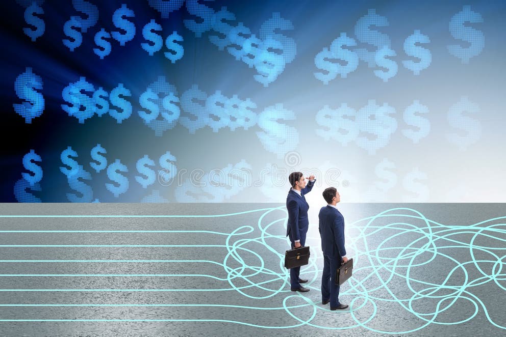 The Business Concept of Uncertainty and Confusion Stock Photo - Image ...