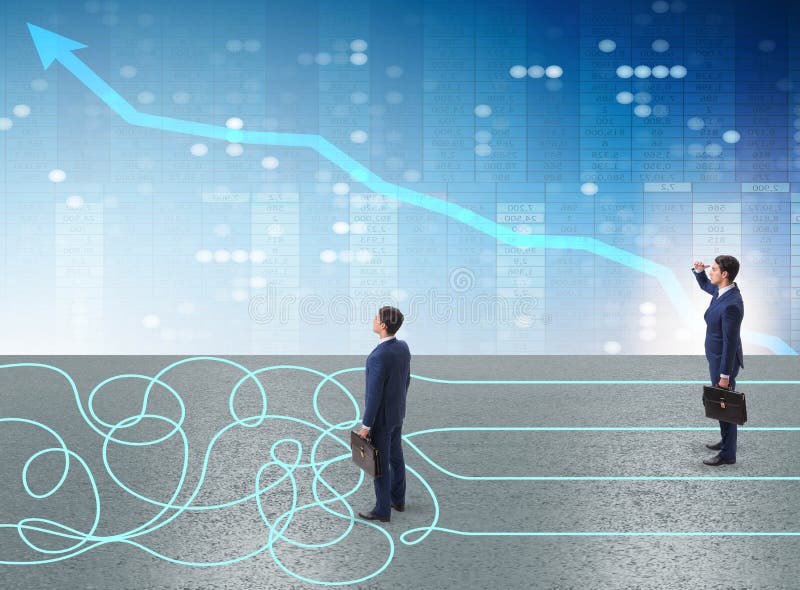 Business Concept of Uncertainty and Confusion Stock Photo - Image of ...