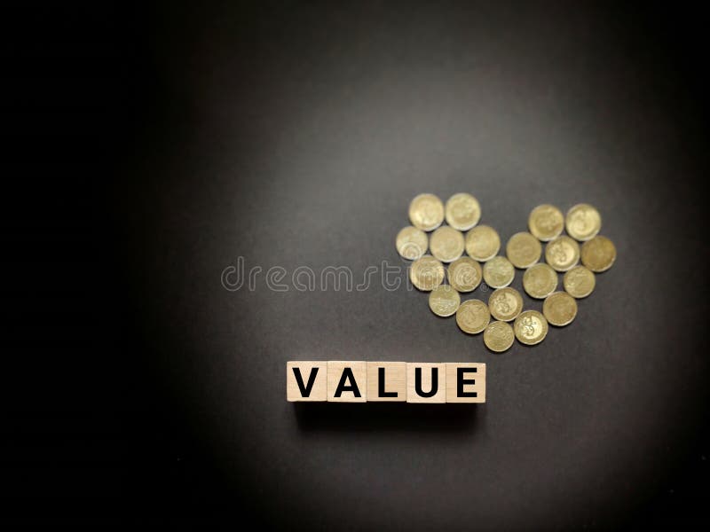 Business Concept. Value Text Background. Stock Photo Stock Image ...