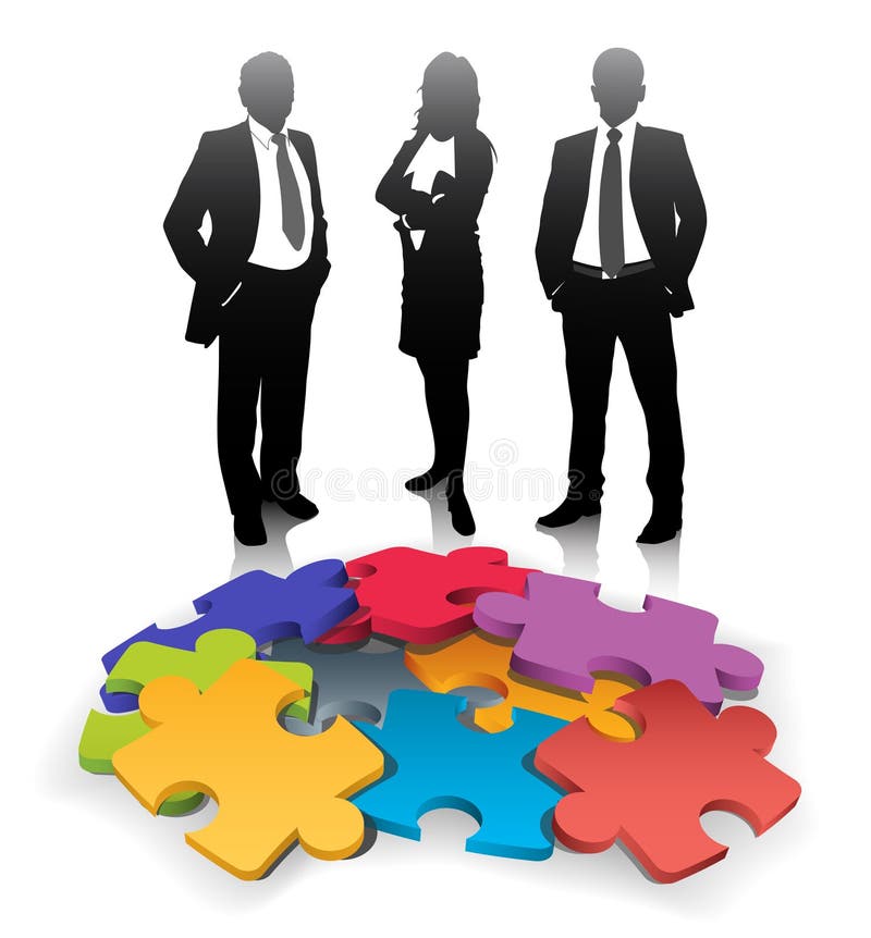 People Solve Problems To Build Business Startup Stock Vector ... People Solve Problems To Build Business Startup Stock Vector ...