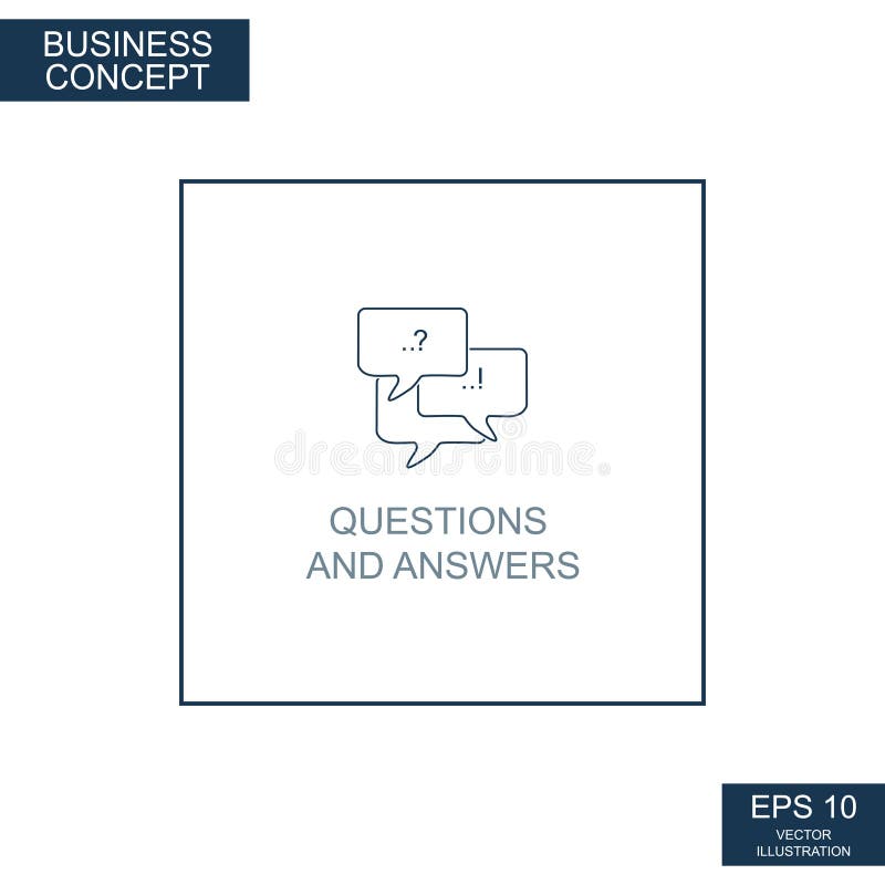 Icon Questions Answers Man Stock Illustrations – 293 Icon Questions ...