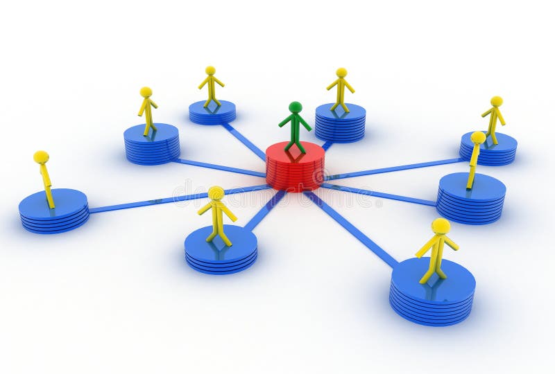 Communication 3D Concept stock illustration. Illustration of balloon ...