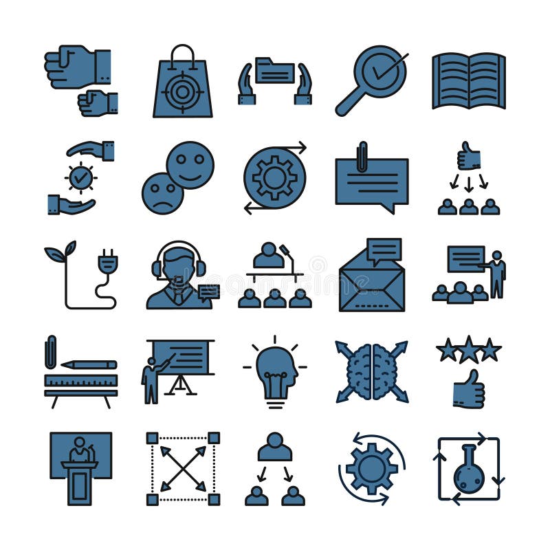 Business Concepts Line Vector Isolated Icon Can Be Easily Modified and ...