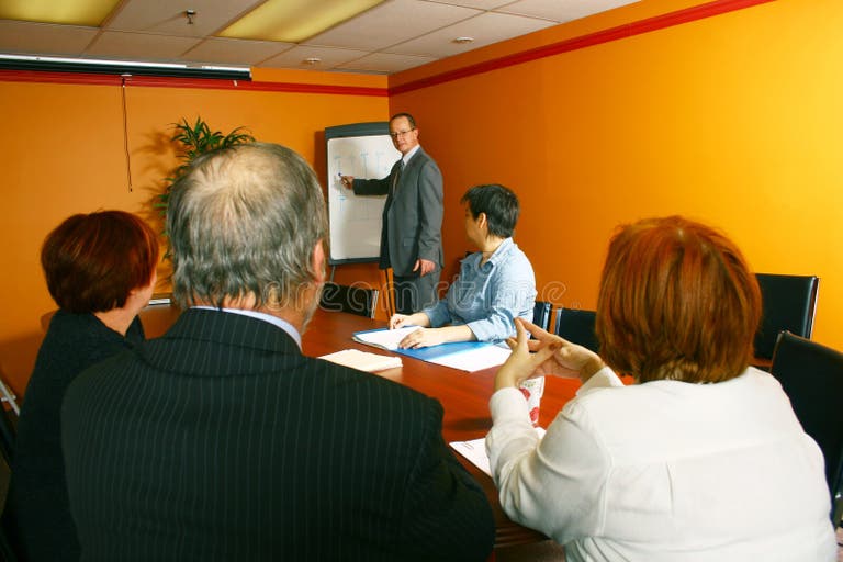 Business Conference stock photo. Image of company, caucasian - 4357108