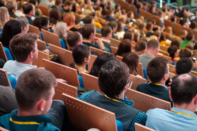 Business Conference Attendees Sit and Listen Editorial Stock Image ... Business Conference Attendees Sit and Listen Editorial Stock Image ...