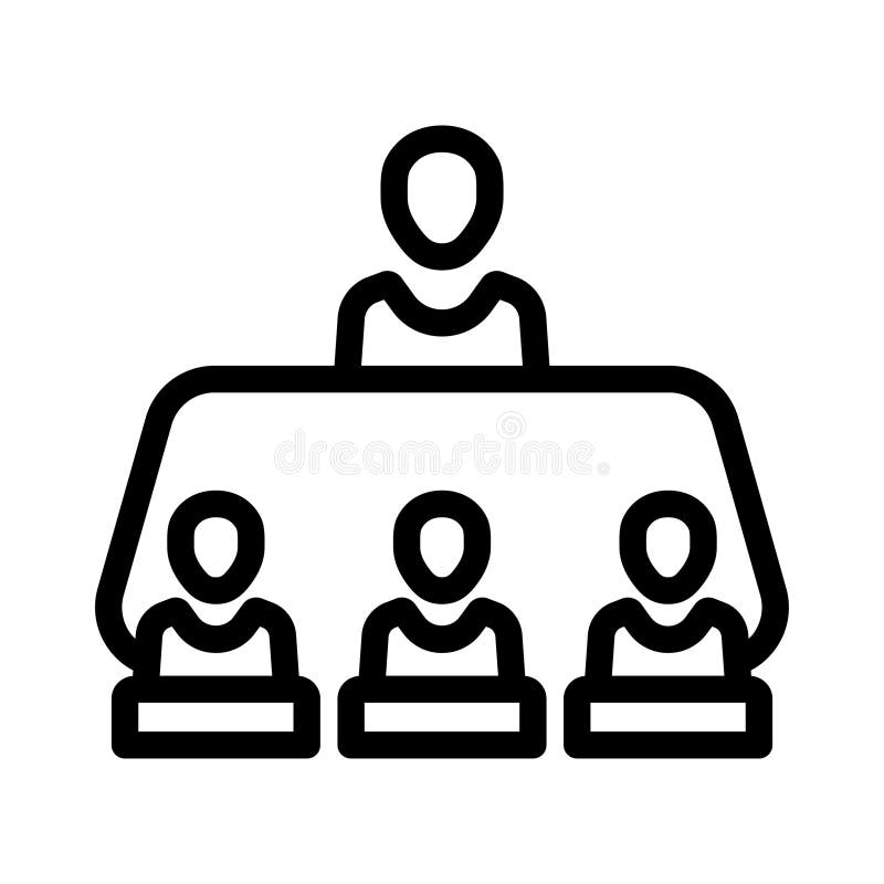 Business Conference Icon stock vector. Illustration of designed - 358593710