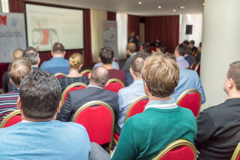 Business conference editorial photography. Image of loudspeaker - 68875532