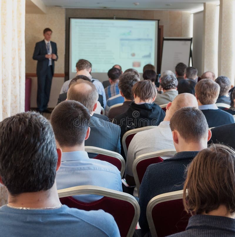 Business conference editorial stock image. Image of hall - 39528624