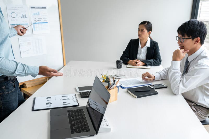 Good Service Cooperation, Consultation of Businessman and Male Lawyer ...