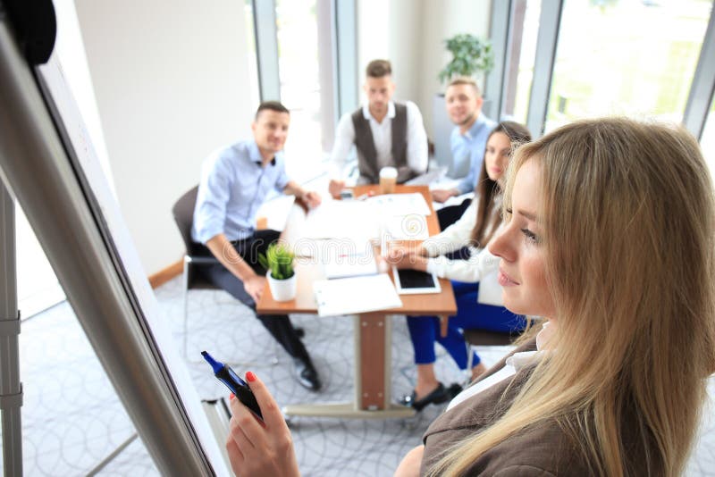 Business Conference Presentation Stock Image - Image of education ...