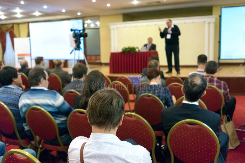 Business conference editorial stock photo. Image of head - 46573893