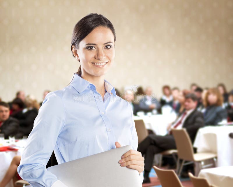 Business conference stock photo. Image of laptop, business - 34264318