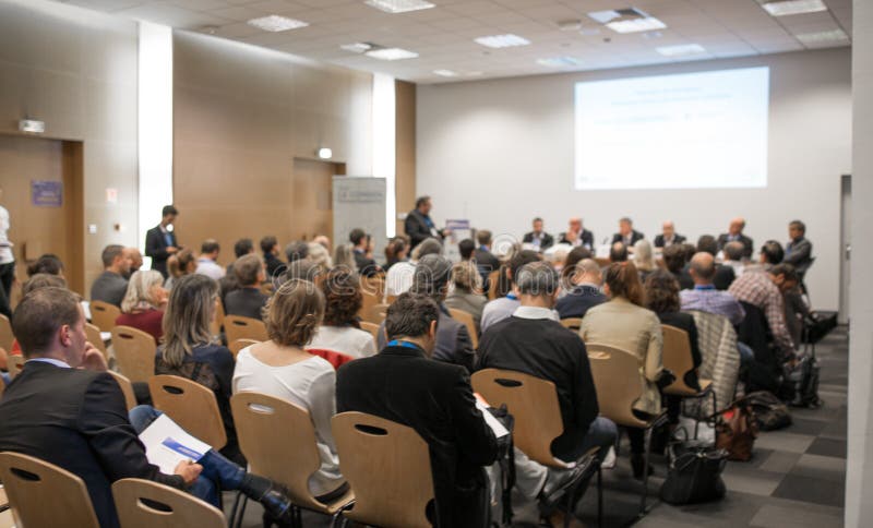 Business Conference editorial image. Image of attendees - 84363490